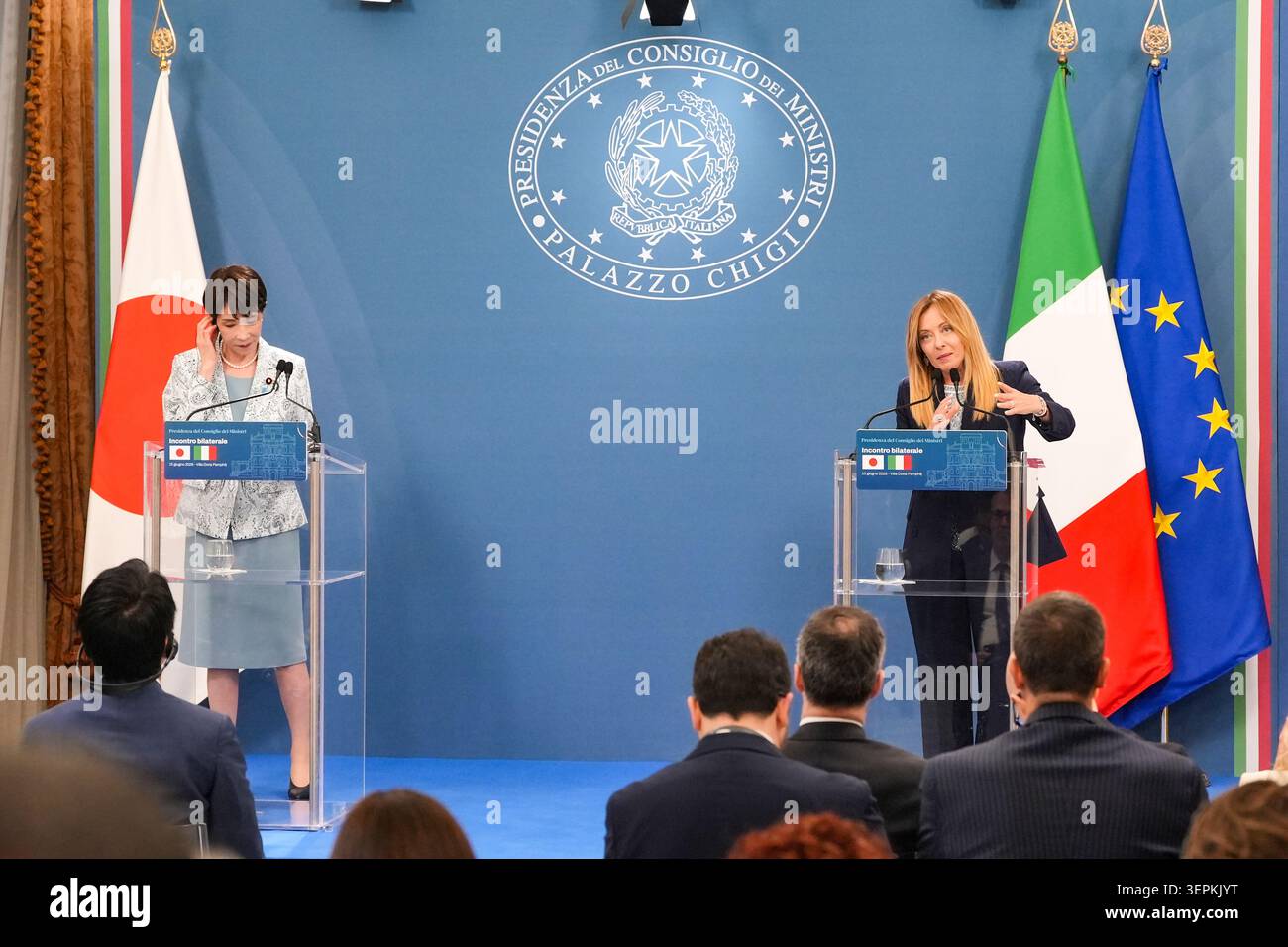 IPA85717518 - Rome: Joint statements by Italian Prime Minister Giorgia ...