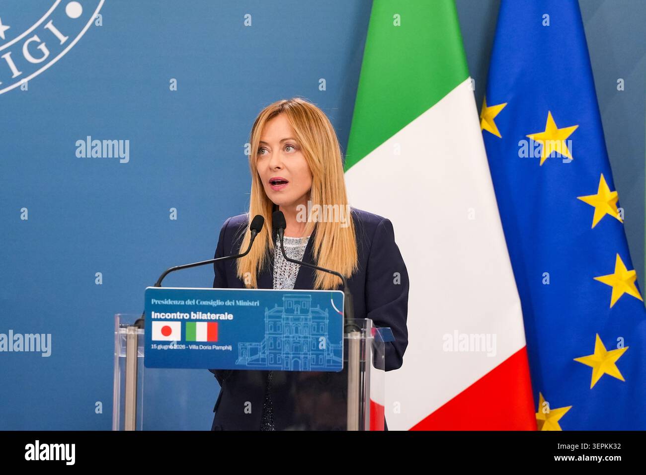 IPA85717523 - Rome: Joint statements by Italian Prime Minister Giorgia ...