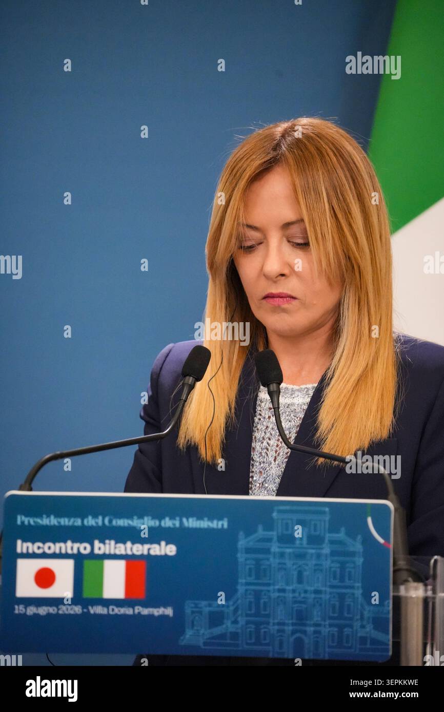 IPA85717653 - Rome: Joint statements by Italian Prime Minister Giorgia ...