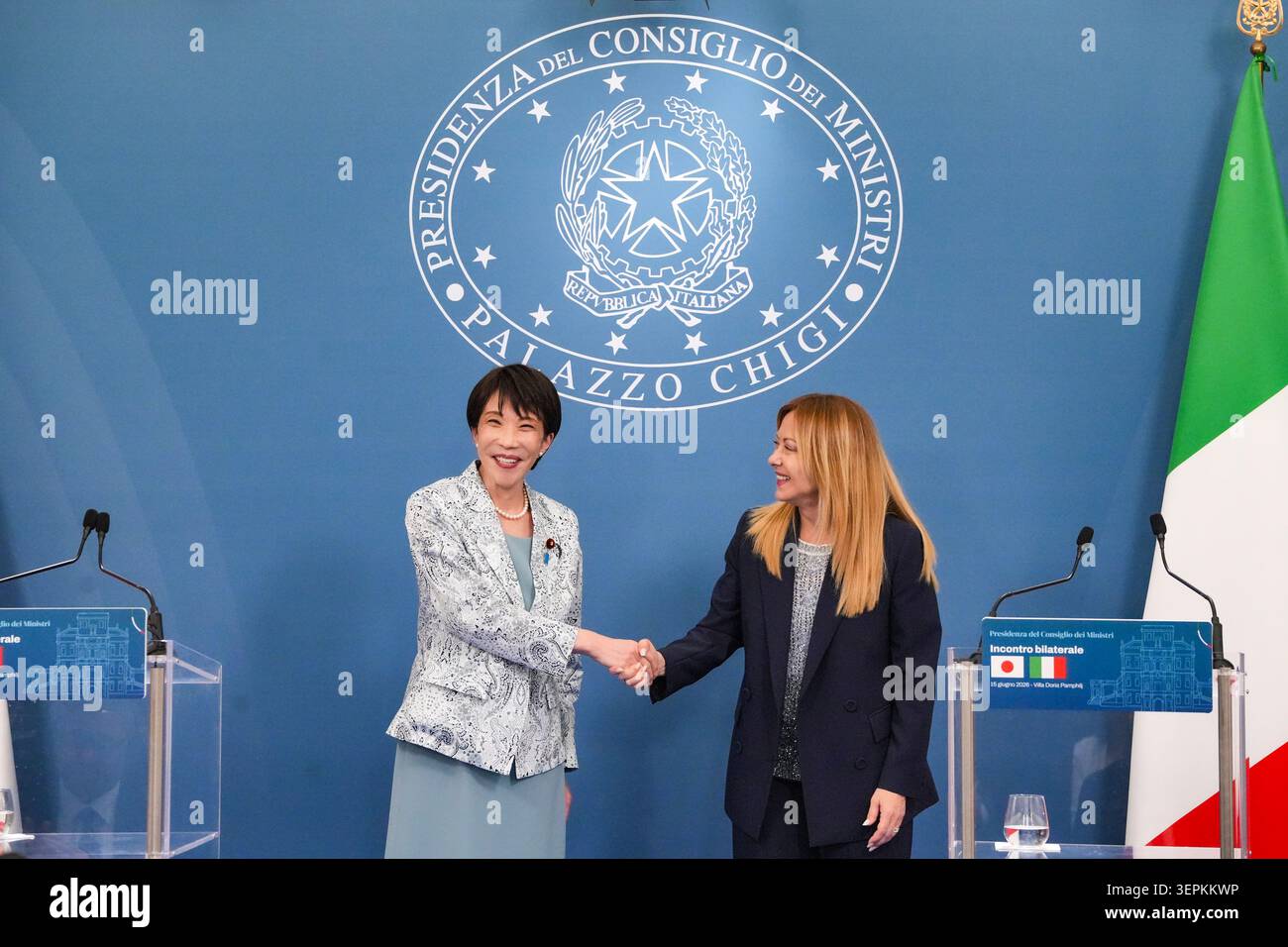 IPA85717697 - Rome: Joint statements by Italian Prime Minister Giorgia ...
