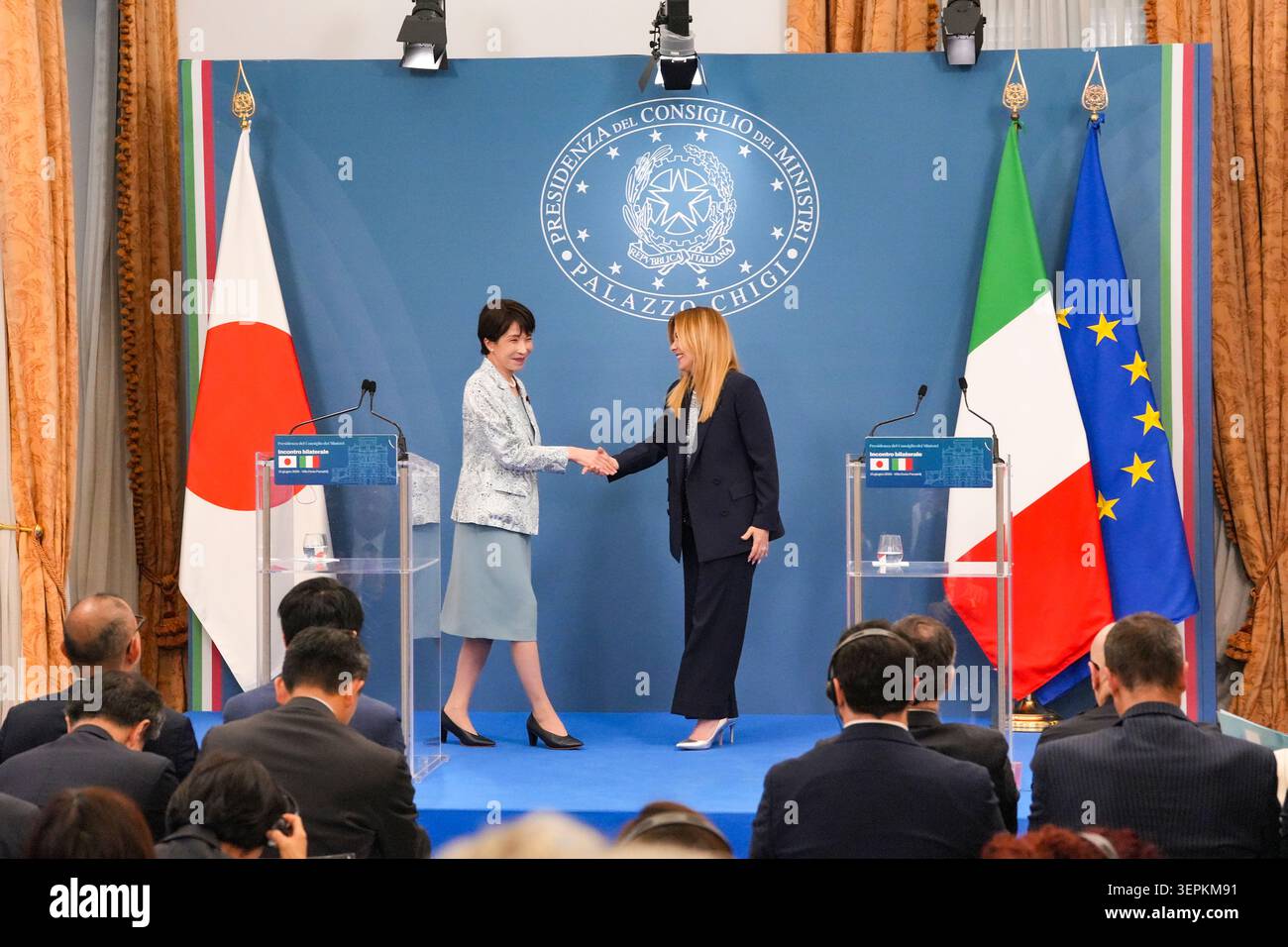 IPA85717676 - Rome: Joint statements by Italian Prime Minister Giorgia ...