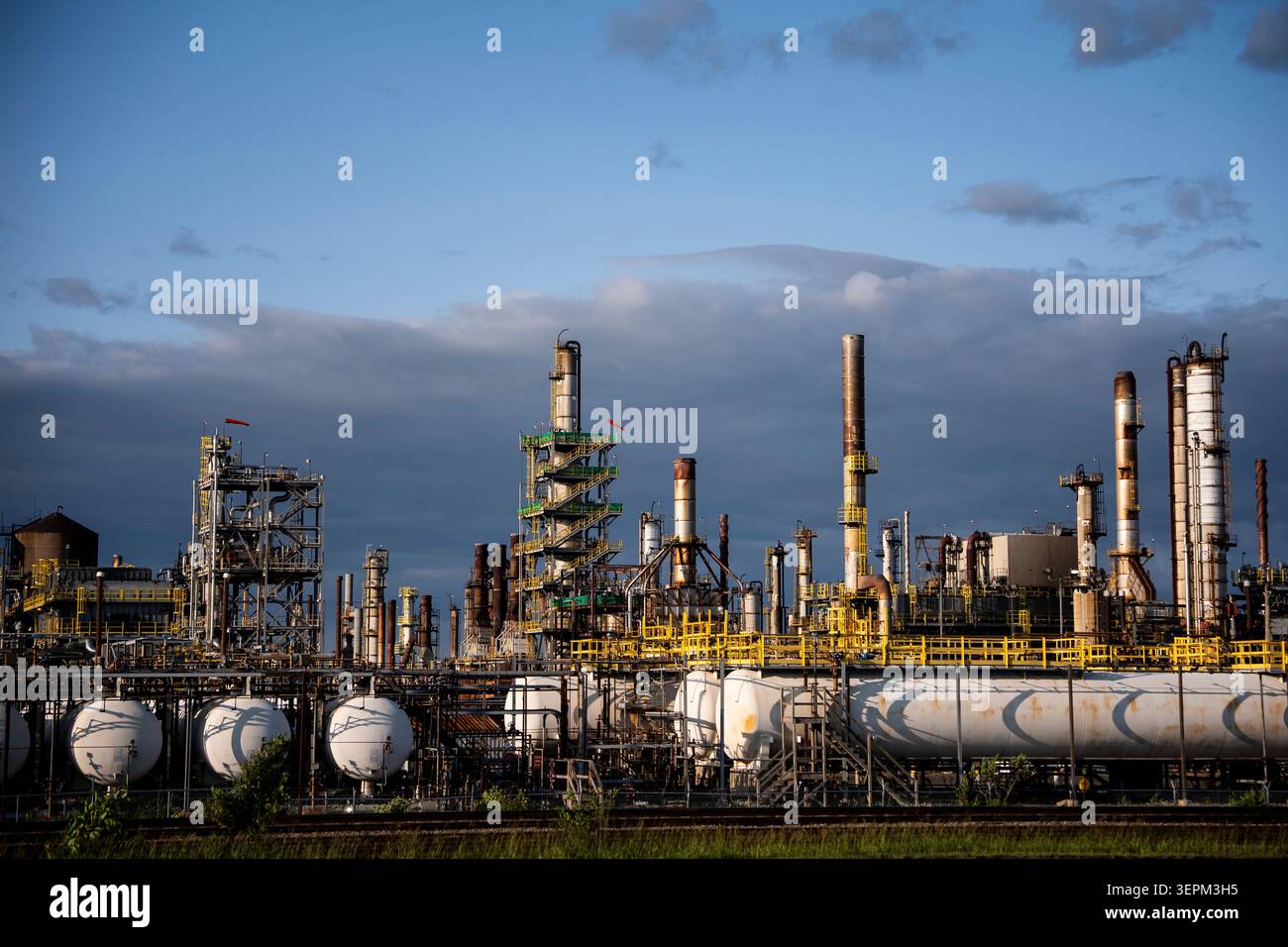 The Suncor Energy refinery in Montreal, is photographed on Friday, June ...