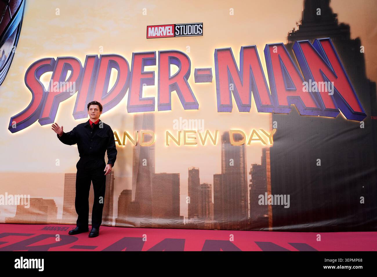 Madrid, Spain. 15th June, 2026. Tom Holland attends the Spider-Man ...