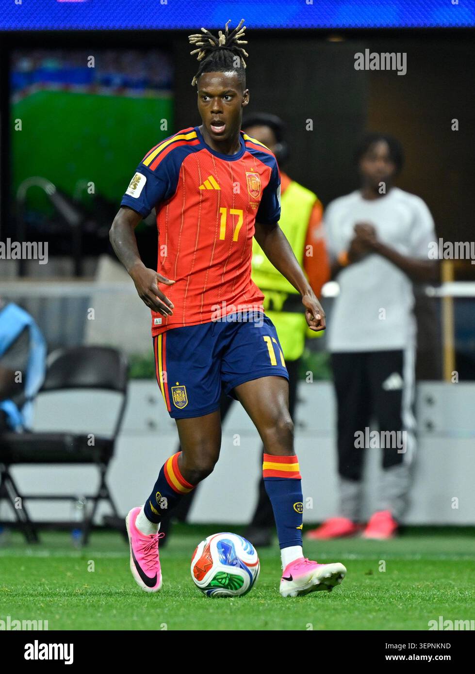 Nico Williams (Spain) Atlanta, June 15, 2026, Football, FIFA World Cup ...