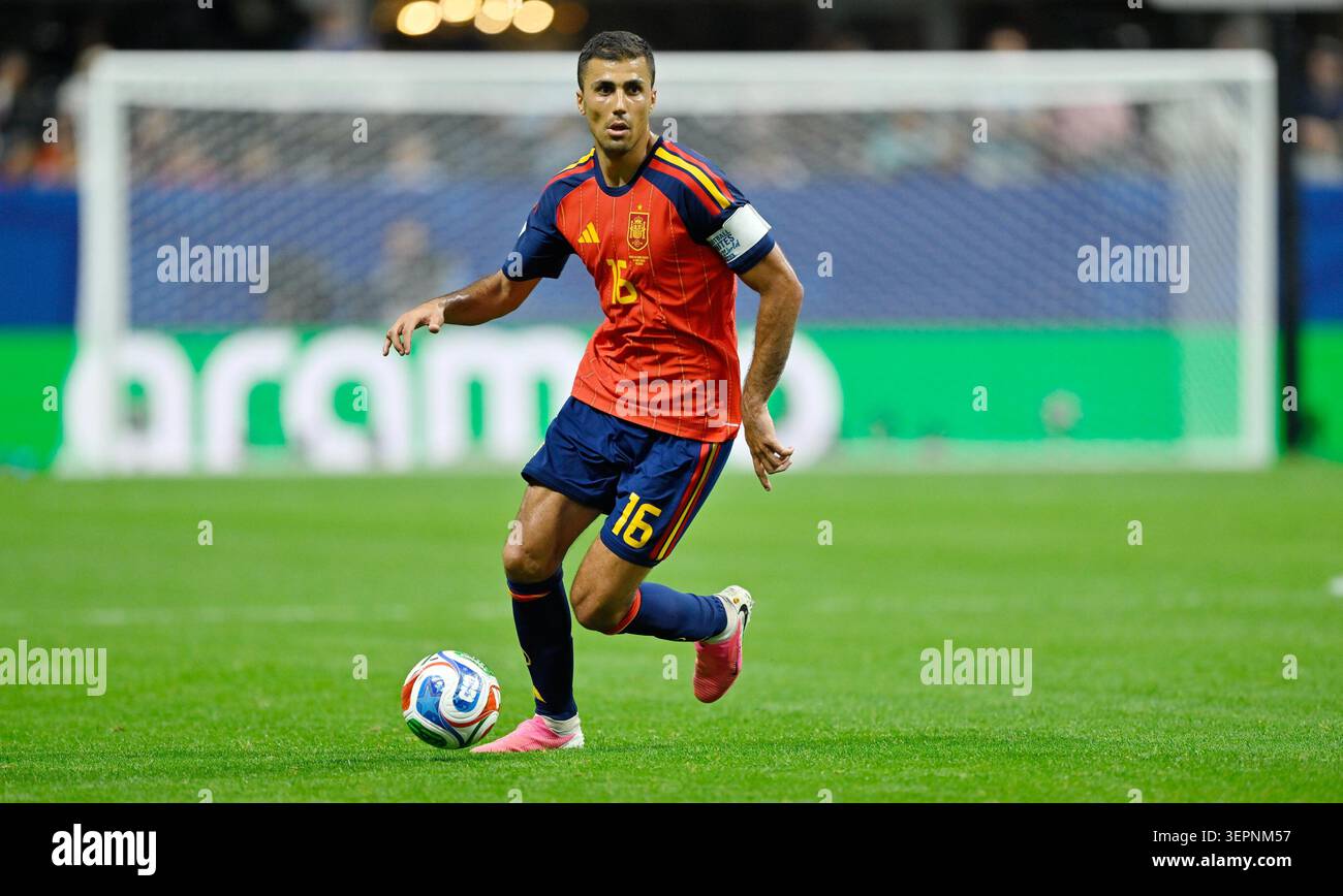 Rodrigo "Rodri" (Spain) Atlanta, June 15, 2026, Soccer, FIFA World Cup ...