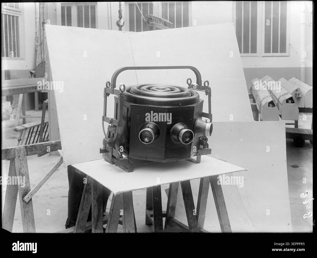 French theatre technical apparatus special effects system hi-res stock ...