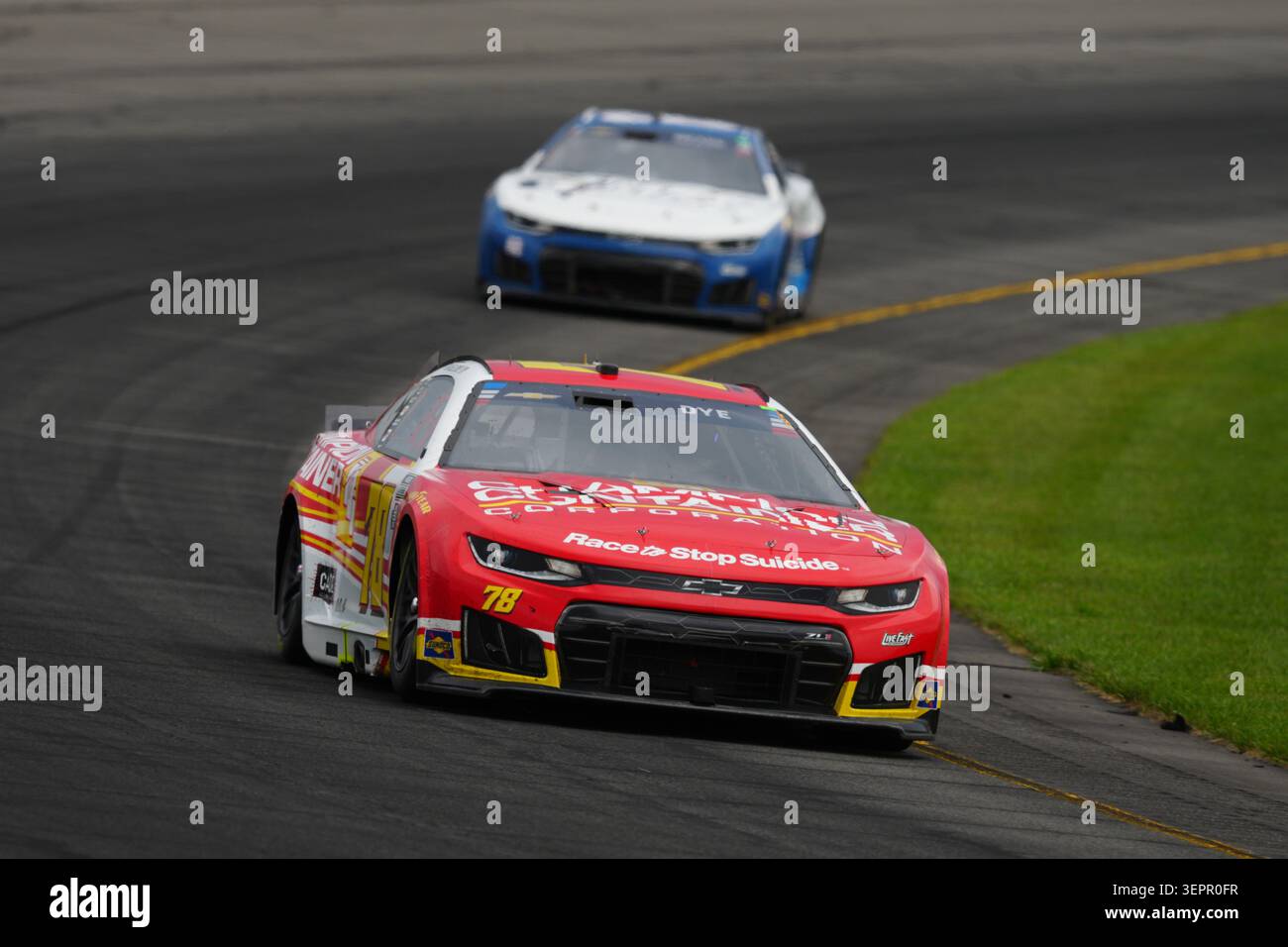 Daniel Dye during a NASCAR Cup Series auto race at Pocono Raceway ...