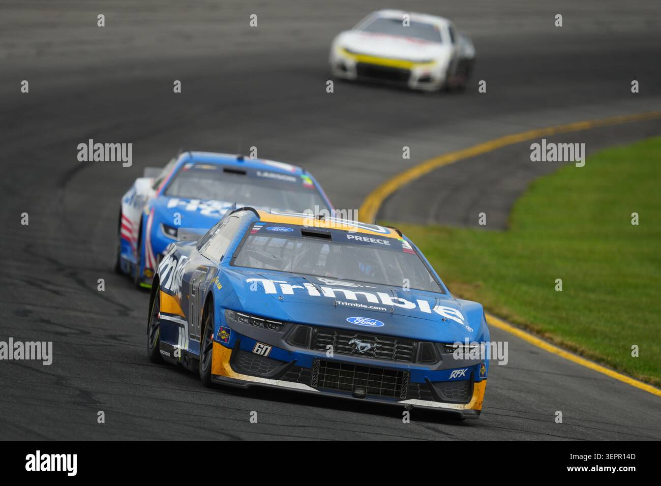 Ryan Preece during a NASCAR Cup Series auto race at Pocono Raceway ...