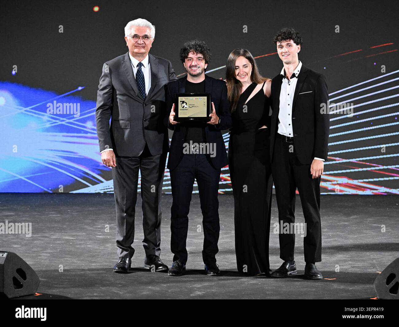 IPA85695117 - Taormina, 72nd Taormina Film Fest 2026 – Night 5, Awards ...