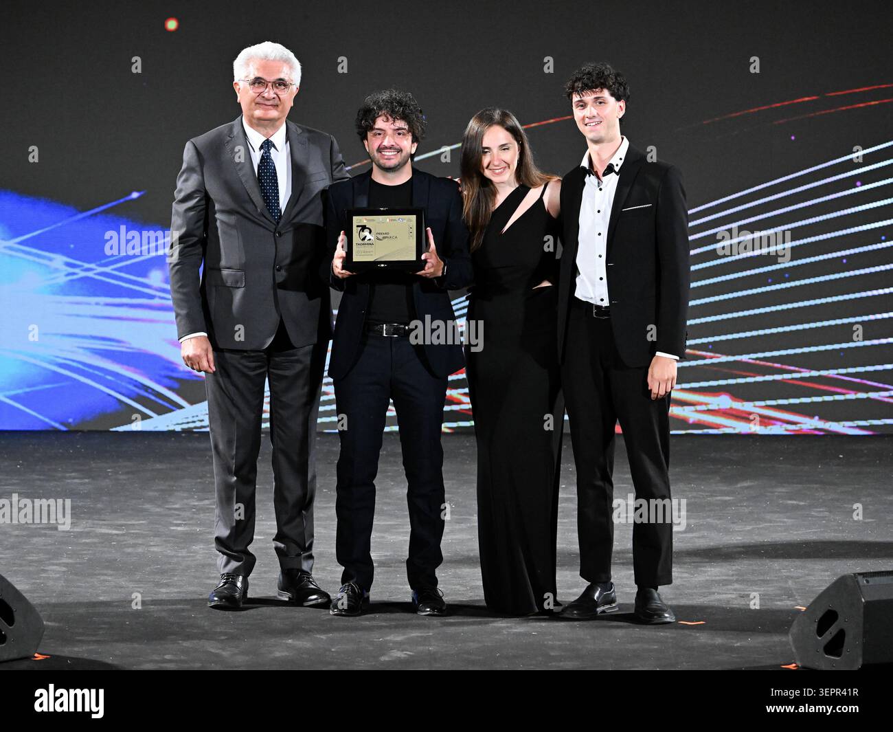 IPA85695121 - Taormina, 72nd Taormina Film Fest 2026 – Night 5, Awards ...