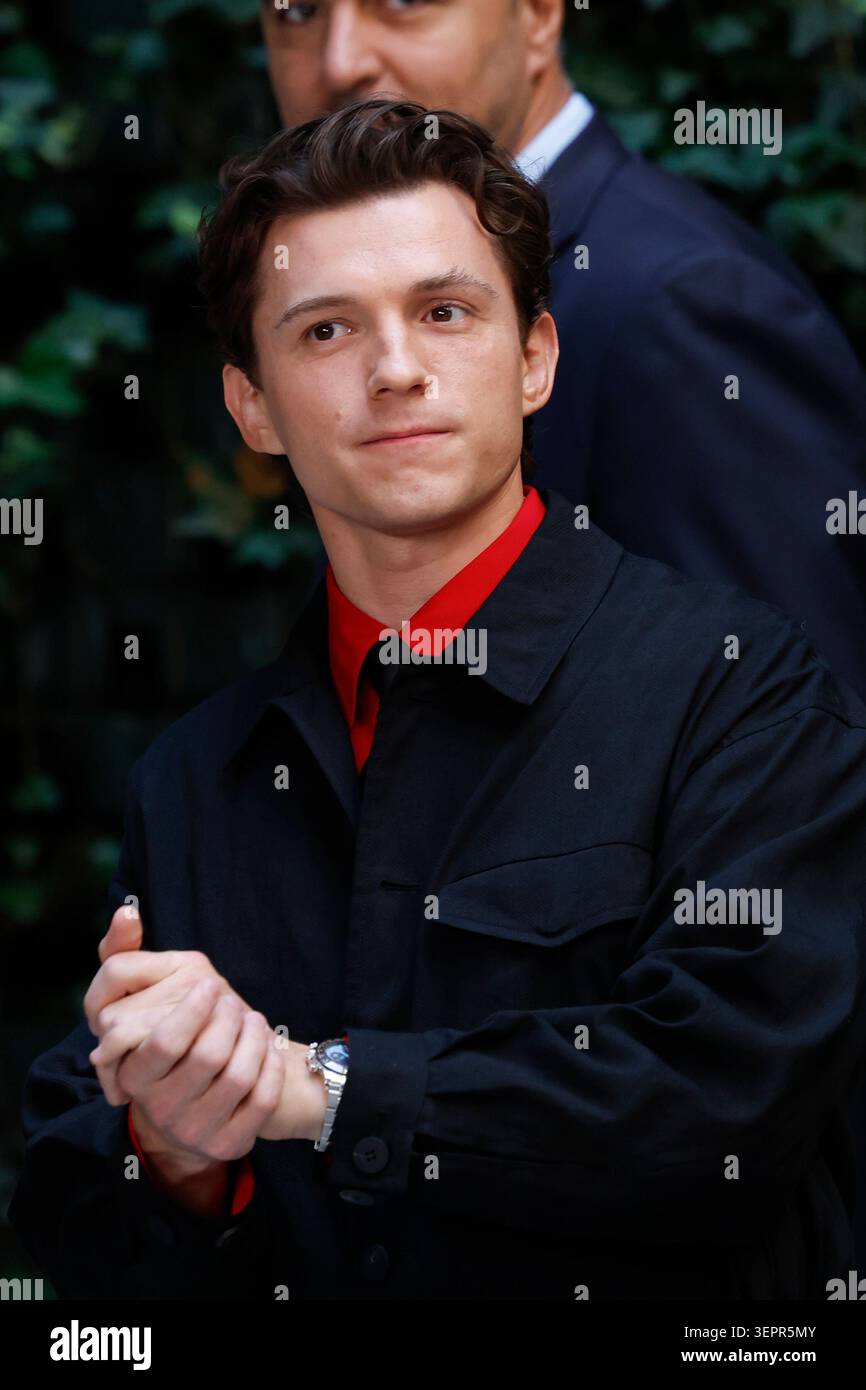 IPA85713476 - Actor Tom Holland at photocall film Spiderman: Brand New ...