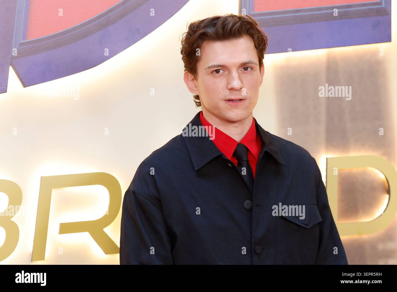 IPA85713489 - Actor Tom Holland at photocall film Spiderman: Brand New ...