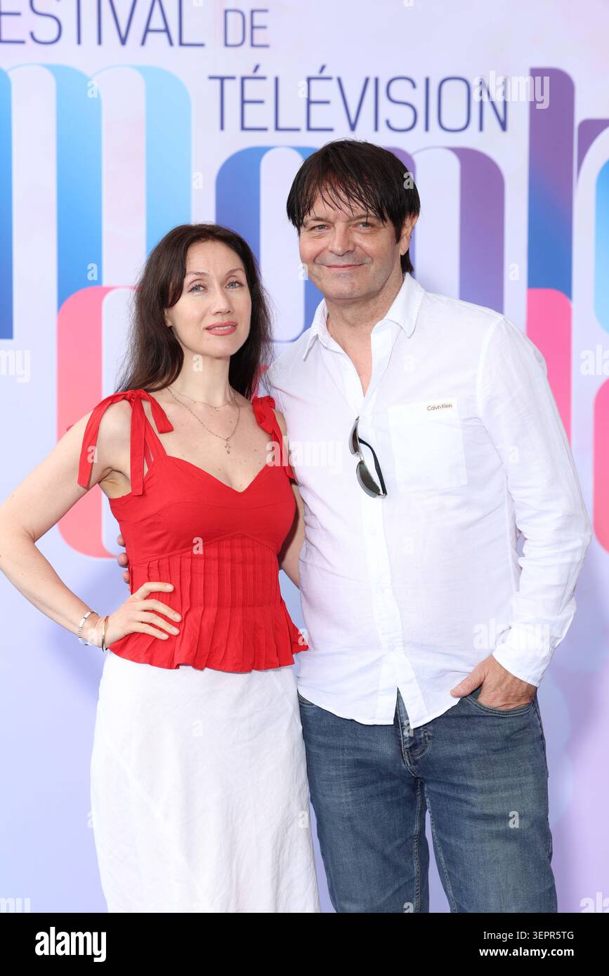 IPA85719017 - Thierry Jourdan, Lana Jourdan attends the "LA VIE DE LISE ...