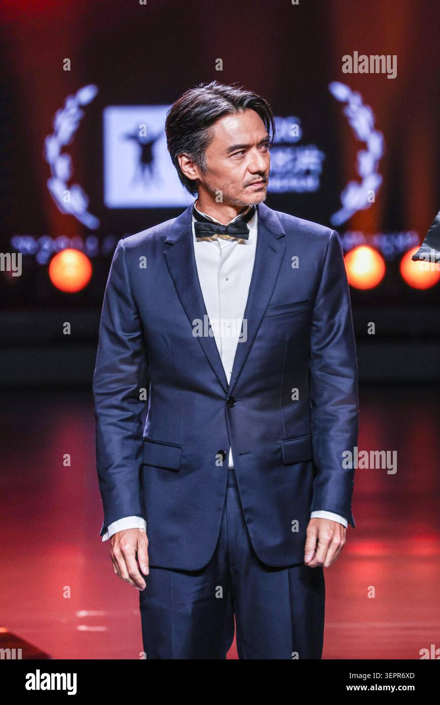 IPA85698734 - Chinese actor Stephen Fung attends the Golden Goblet ...