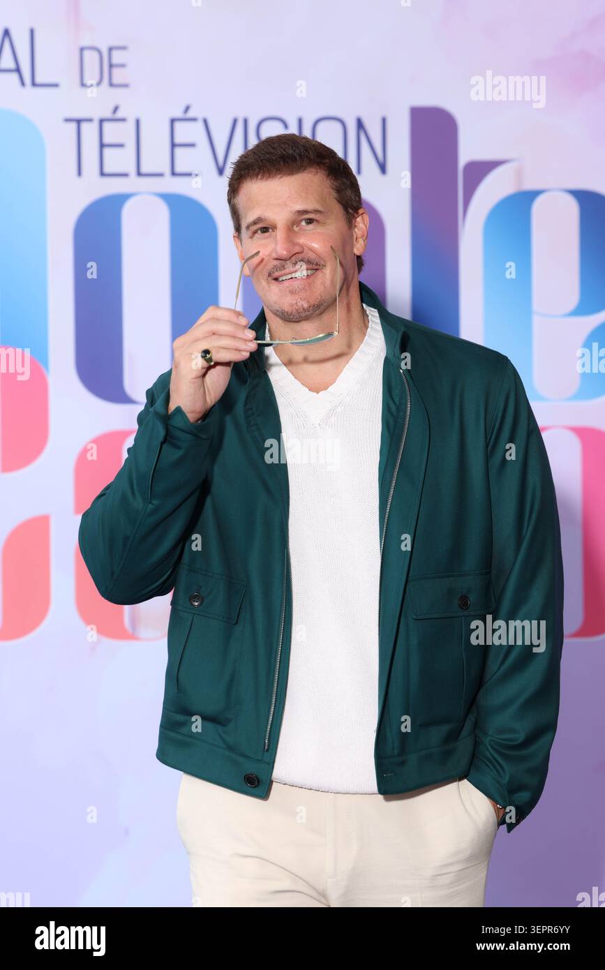 IPA85715303 - David BOREANAZ attends the "David BOREANAZ" Photocall ...