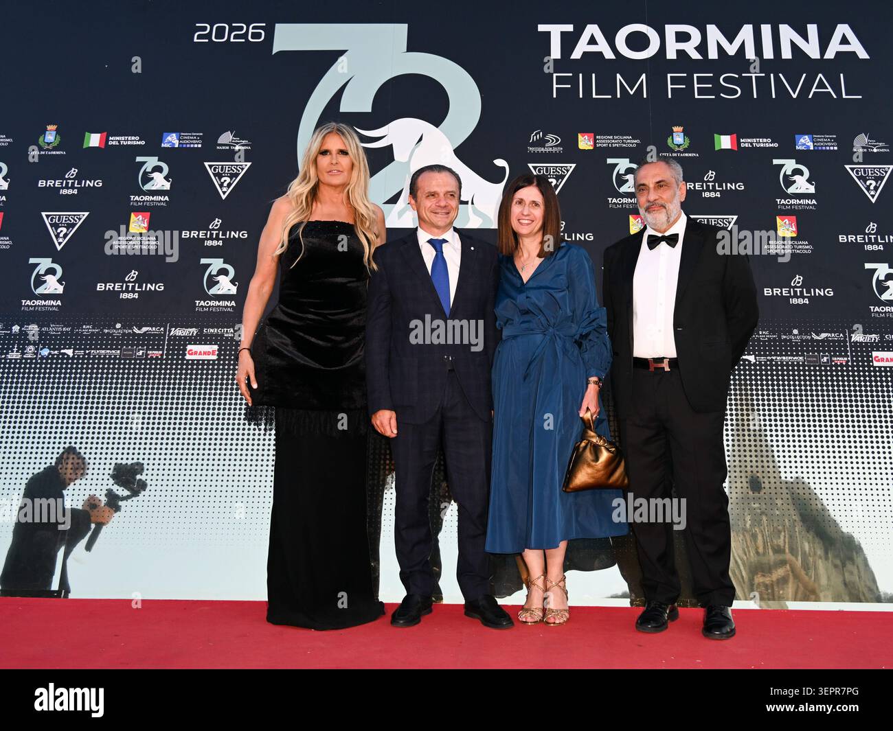 IPA85693101 - Taormina, 72nd Taormina Film Fest 2026 – Day 5, red ...