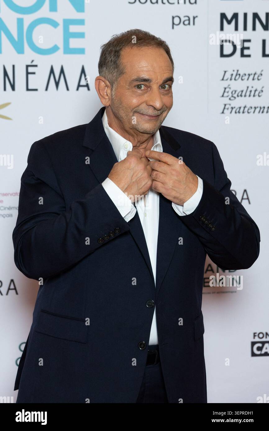 Laurent Fontaine attends 9th Action Enfance Fait Son Cinema Festival at ...