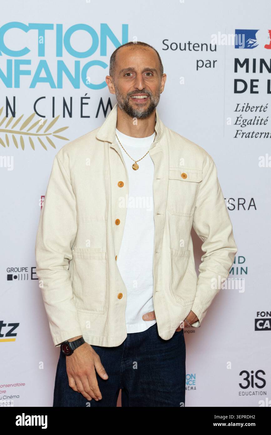 Arie Elmaleh attends 9th Action Enfance Fait Son Cinema Festival at Le ...