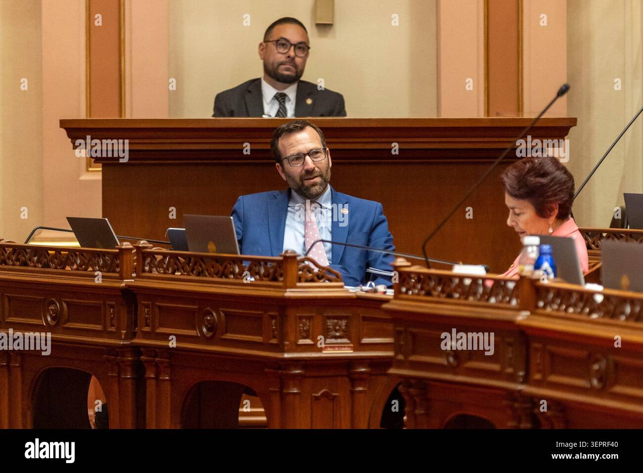 D-Calif. State Sen. Ben Allen is present at the state legislature on ...