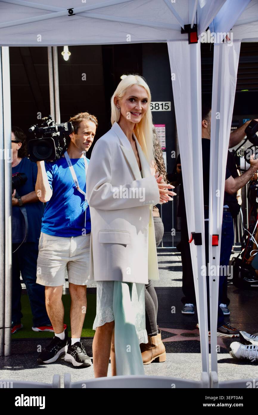 Fashion journalist Zanna Roberts Rassi attends David Beckham's ...