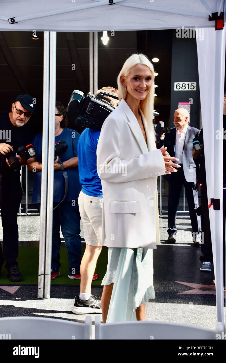 Fashion journalist Zanna Roberts Rassi attends David Beckham's ...