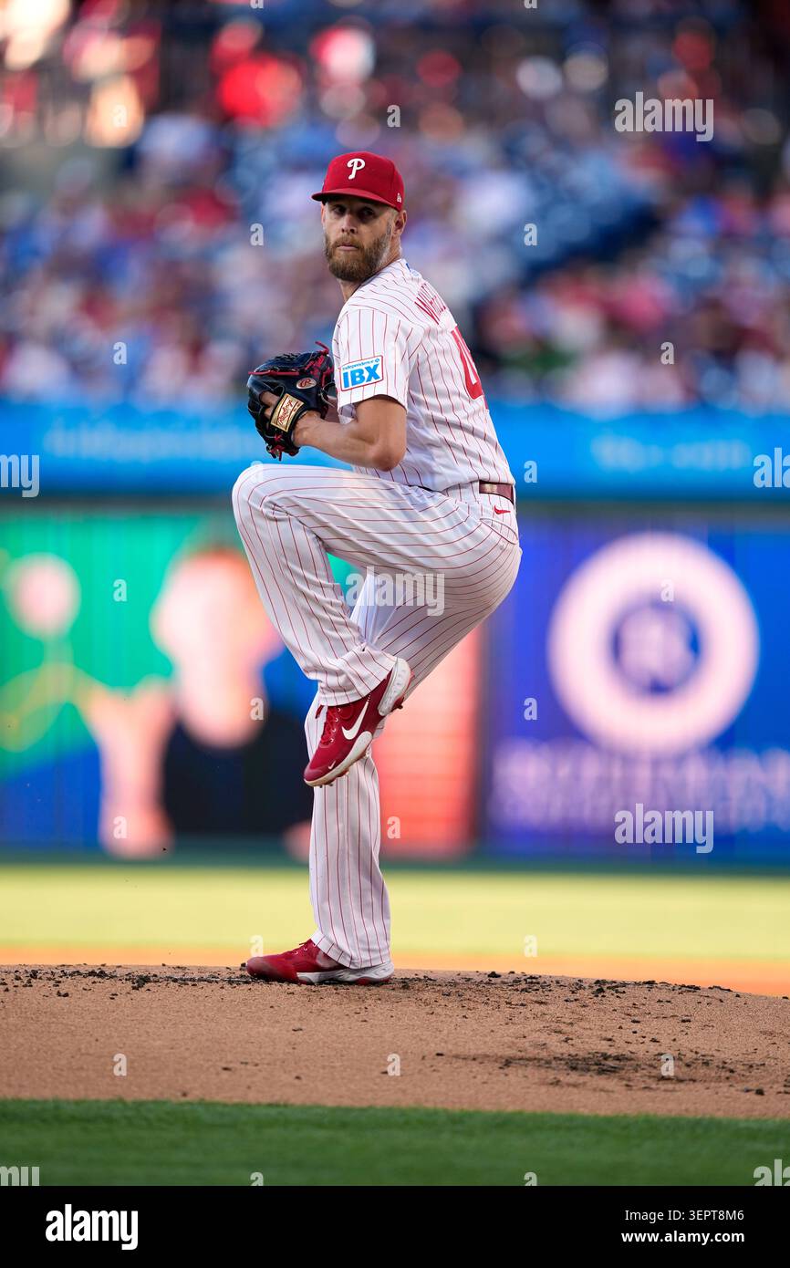 Philadelphia Phillies' Zack Wheeler plays during a baseball game Monday ...