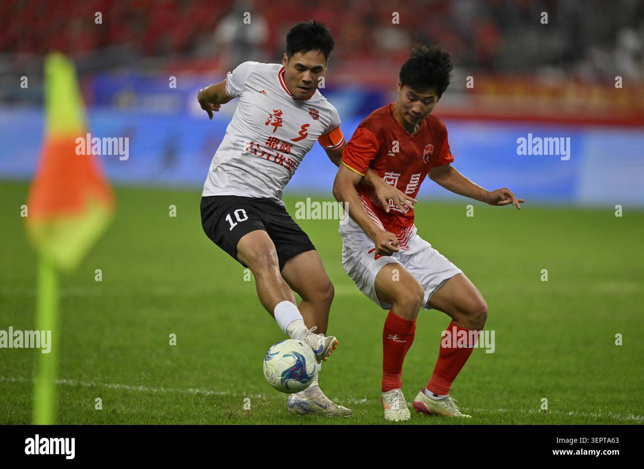 Nanchang team defeats Pingxiang 5-1 during the 5th round of Jiangxi ...