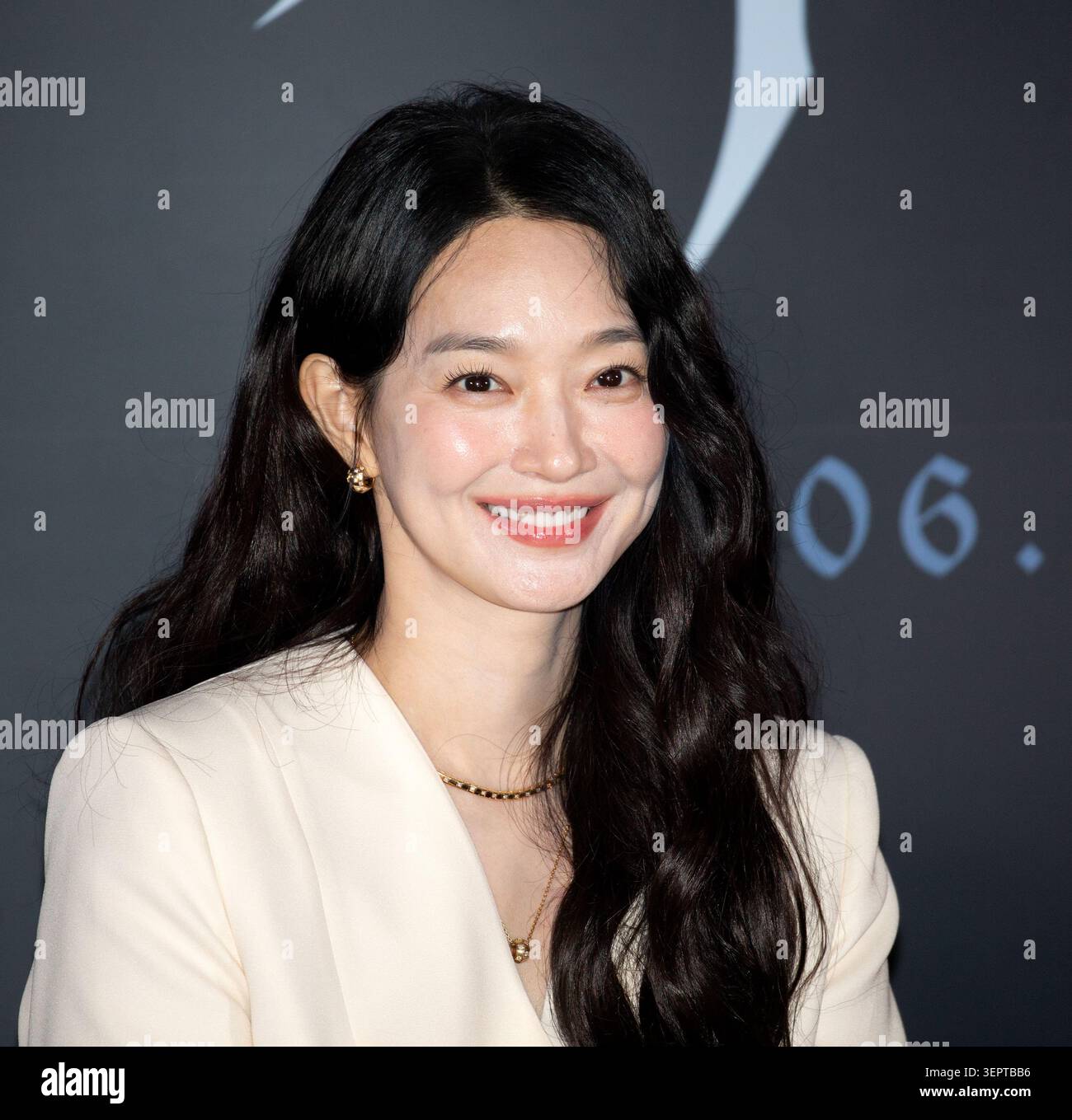 Shin Min-Ah, June 15, 2026 : Cast member Shin Min-Ah at a press ...