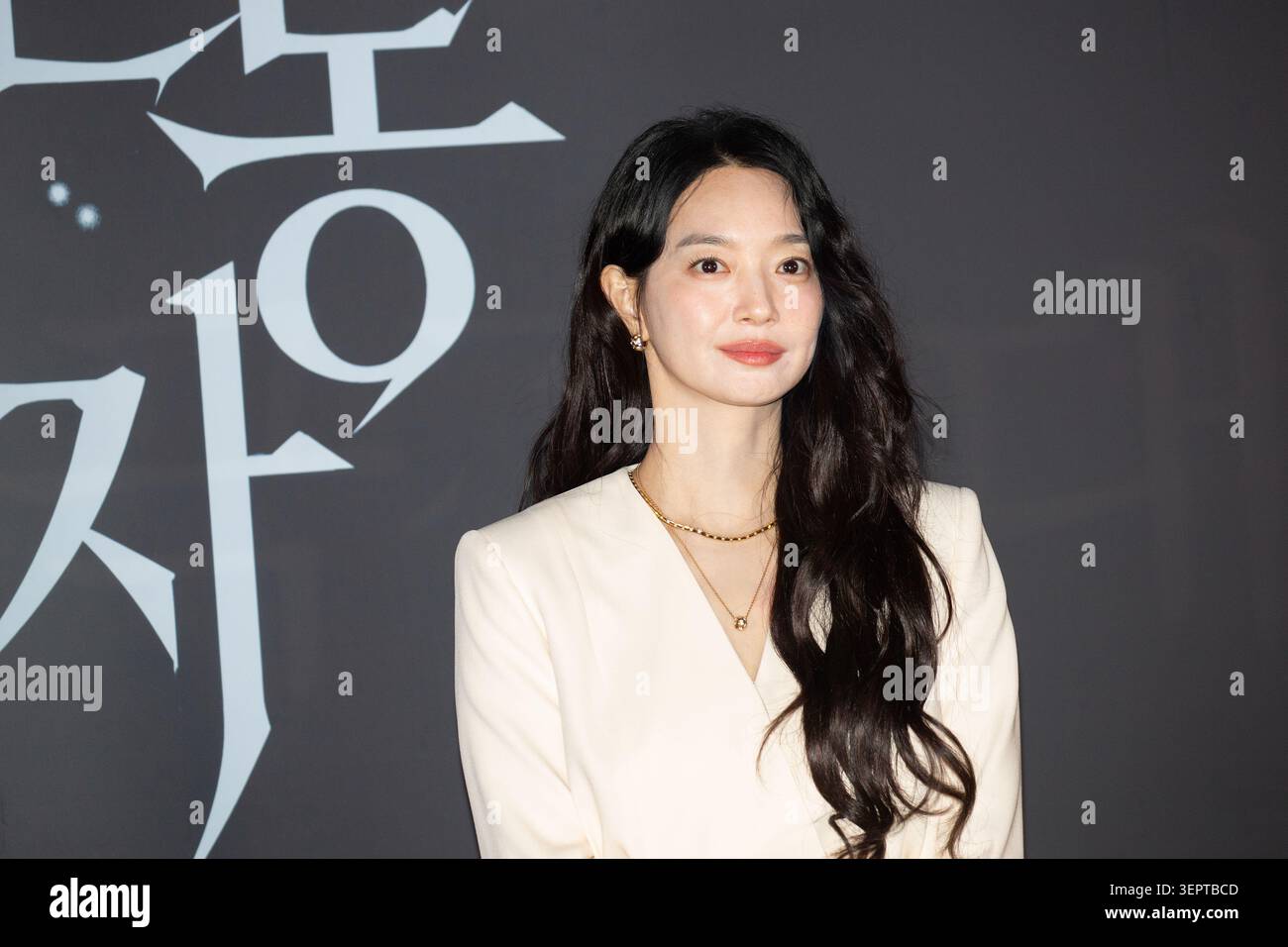 Shin Min-Ah, June 15, 2026 : Cast member Shin Min-Ah at a press ...