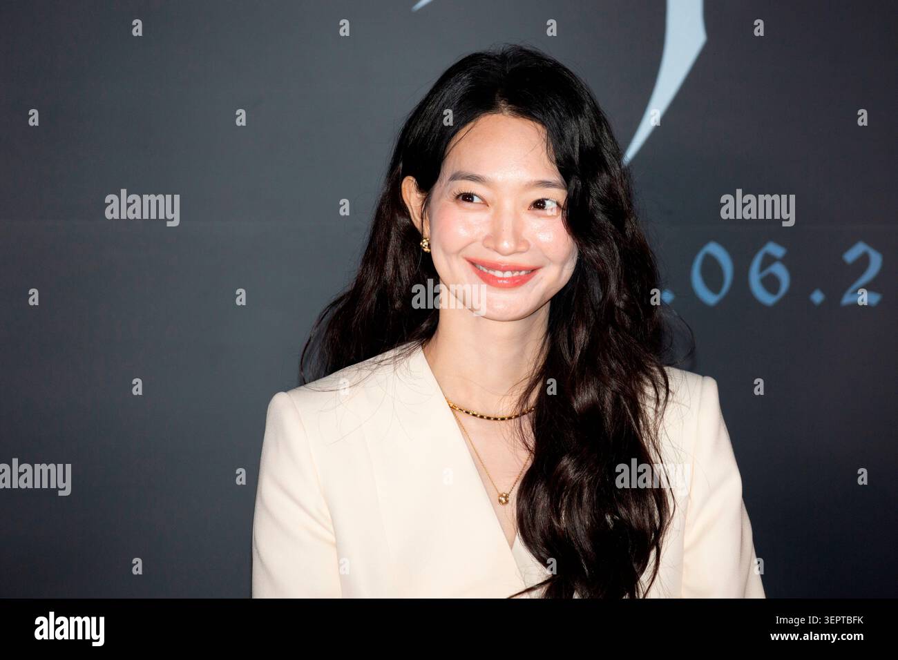 Shin Min-Ah, June 15, 2026 : Cast member Shin Min-Ah at a press ...