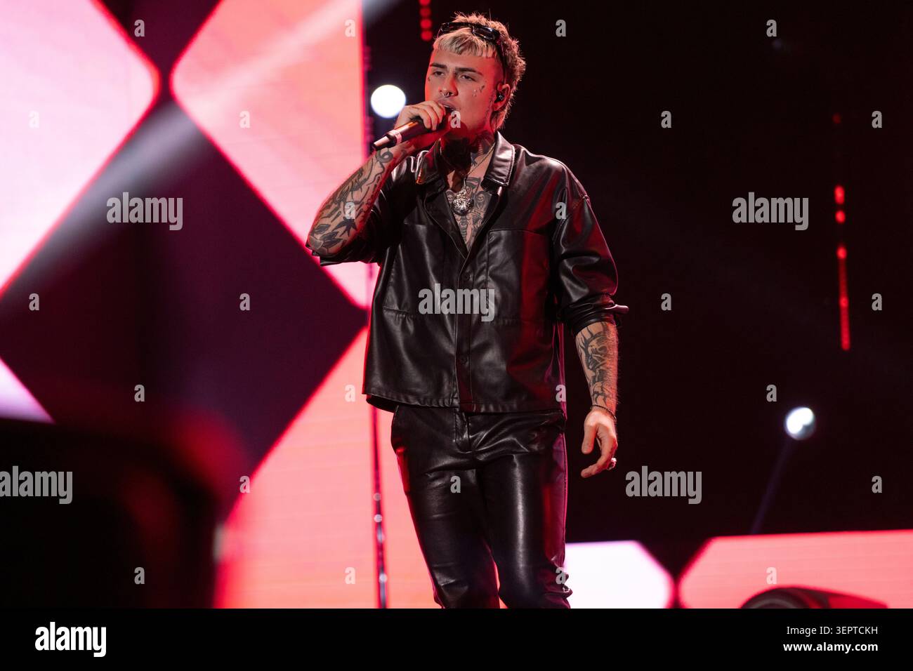 Manuel Franco Rocati ( aka Rosa Chemical) performs live at Kiss kiss ...