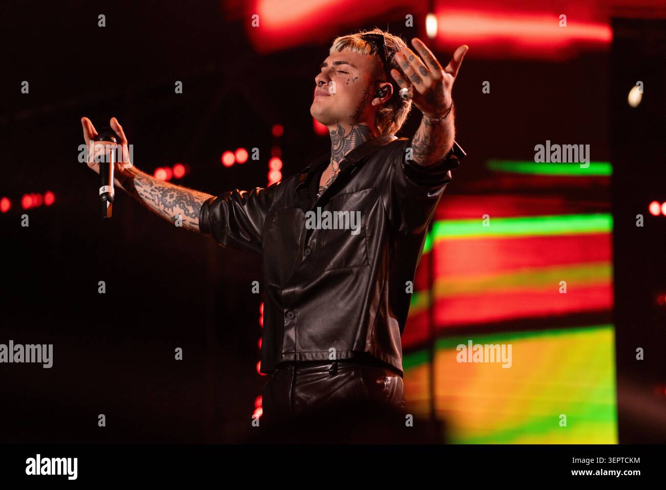 Manuel Franco Rocati ( aka Rosa Chemical) performs live at Kiss kiss ...