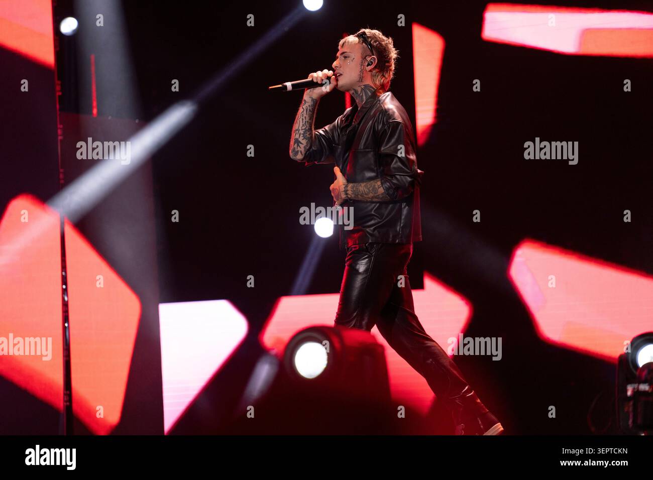 Manuel Franco Rocati ( aka Rosa Chemical) performs live at Kiss kiss ...