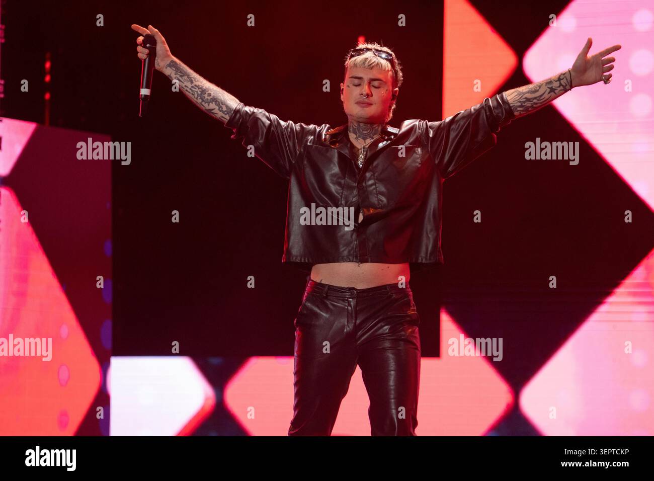 Manuel Franco Rocati ( aka Rosa Chemical) performs live at Kiss kiss ...