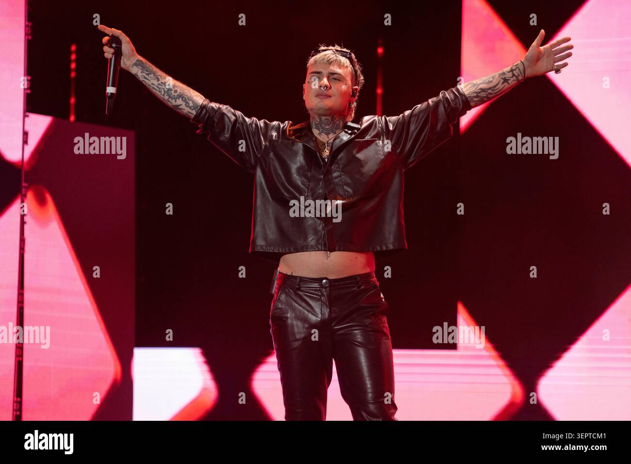 Manuel Franco Rocati ( aka Rosa Chemical) performs live at Kiss kiss ...