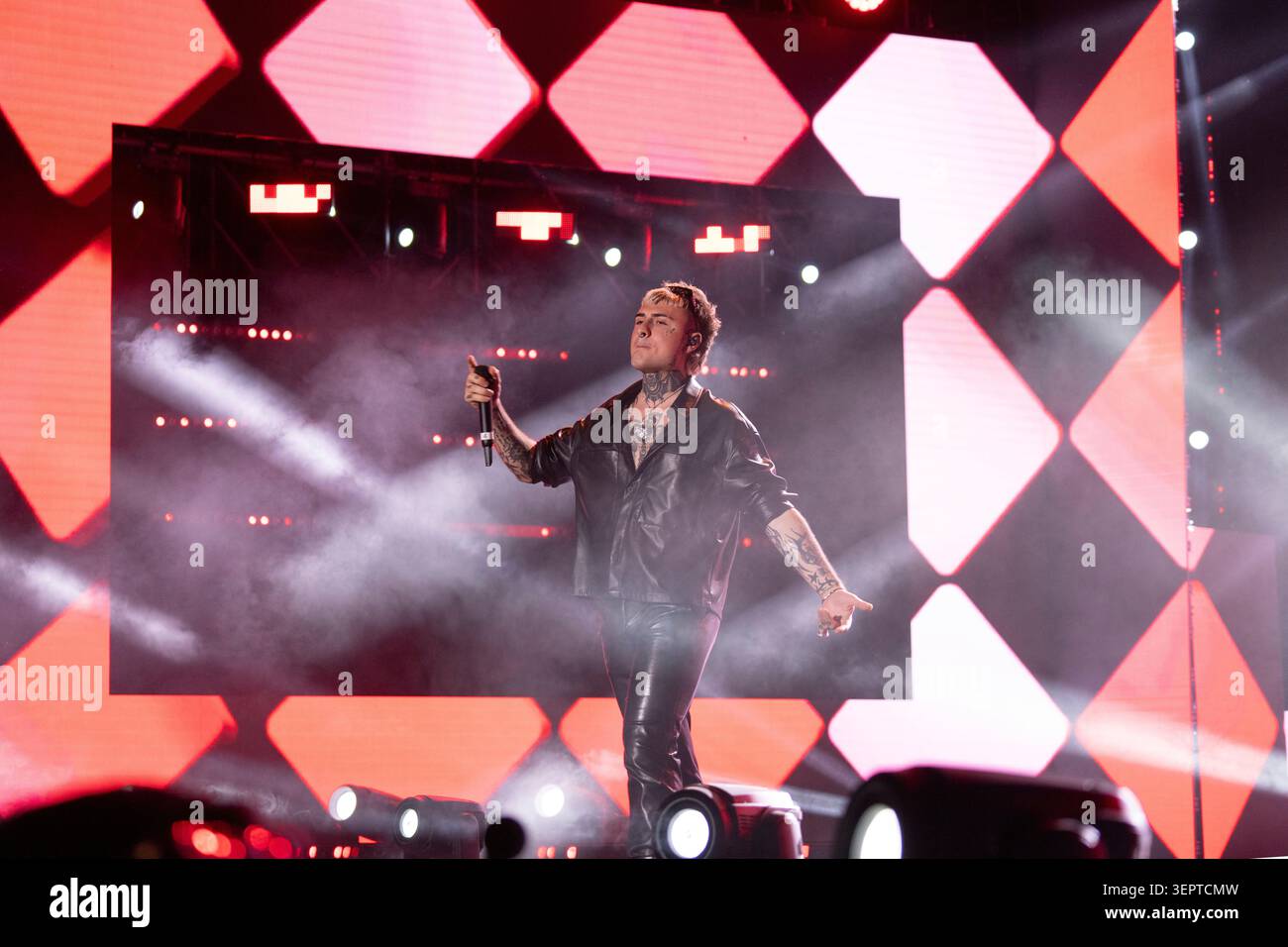 Manuel Franco Rocati ( aka Rosa Chemical) performs live at Kiss kiss ...