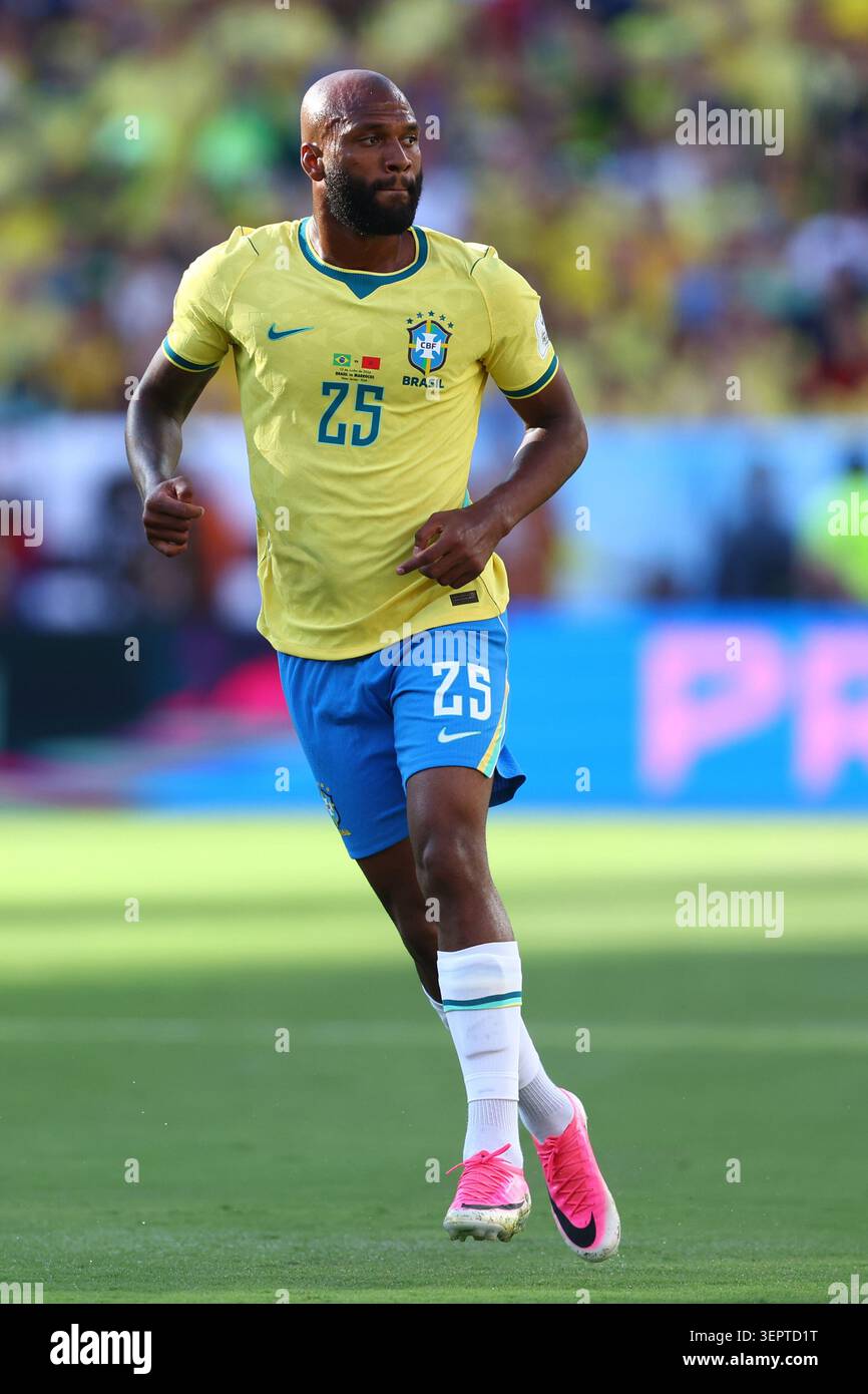 New Jersey, USA, 13th June 2026. Igor Thiago of Brazil during the ...