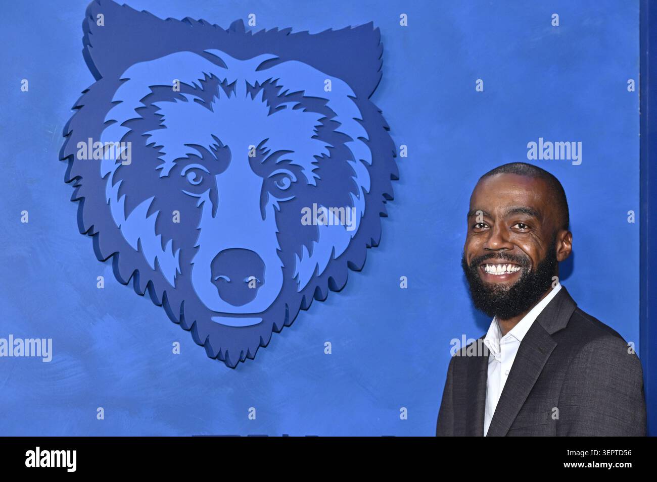 Corey Hendrix walking the red carpet during FX's 'The Bear' Final ...