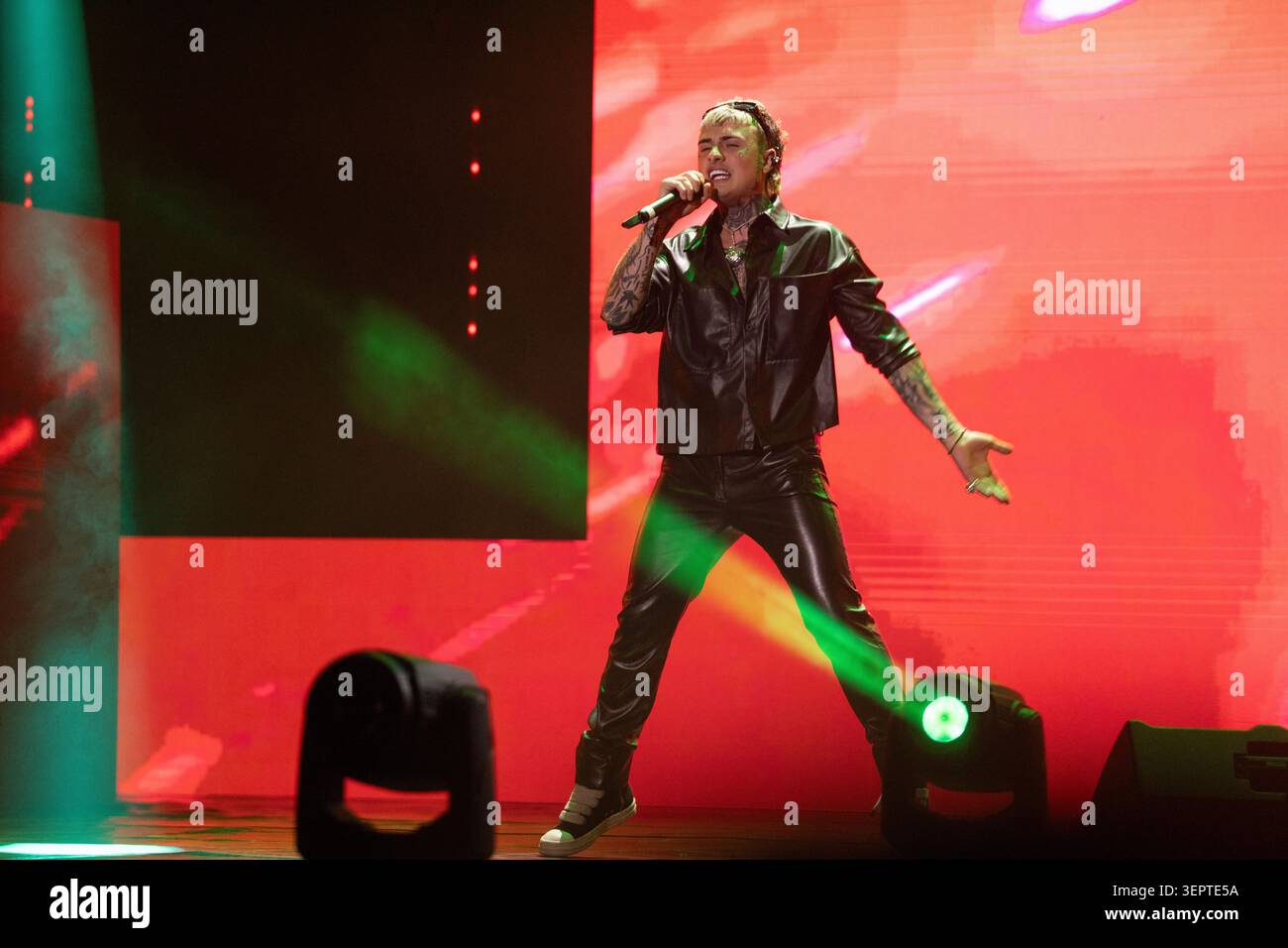 Manuel Franco Rocati ( aka Rosa Chemical) performs live at Kiss kiss ...