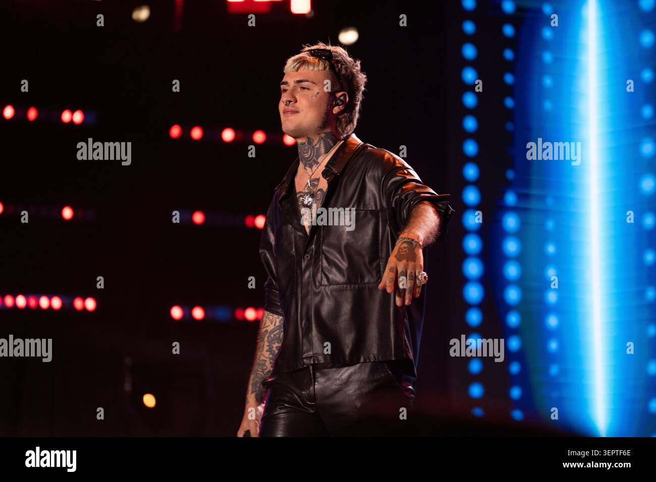 Manuel Franco Rocati ( aka Rosa Chemical) performs live at Kiss kiss ...