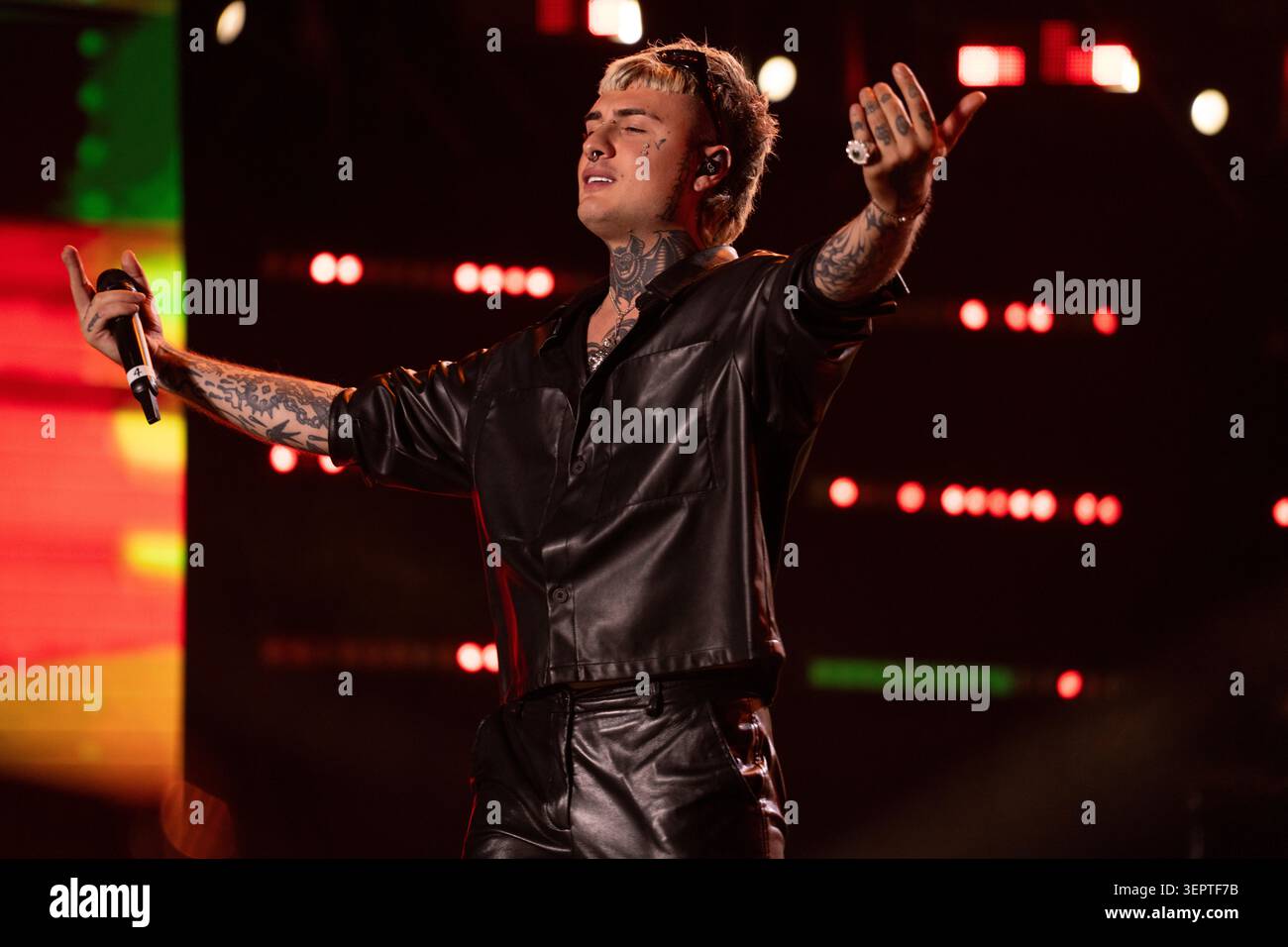 Manuel Franco Rocati ( aka Rosa Chemical) performs live at Kiss kiss ...