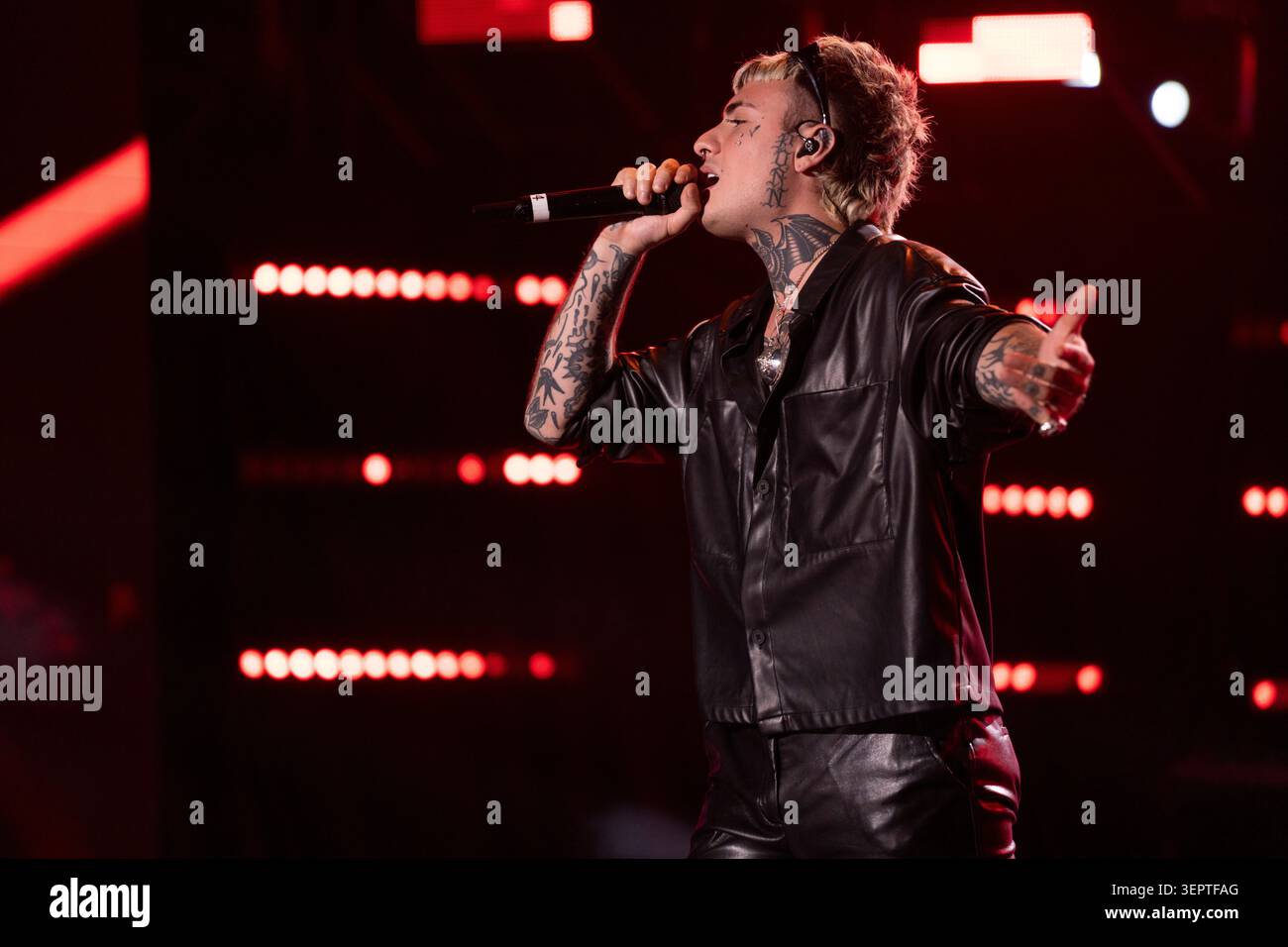 Manuel Franco Rocati ( aka Rosa Chemical) performs live at Kiss kiss ...