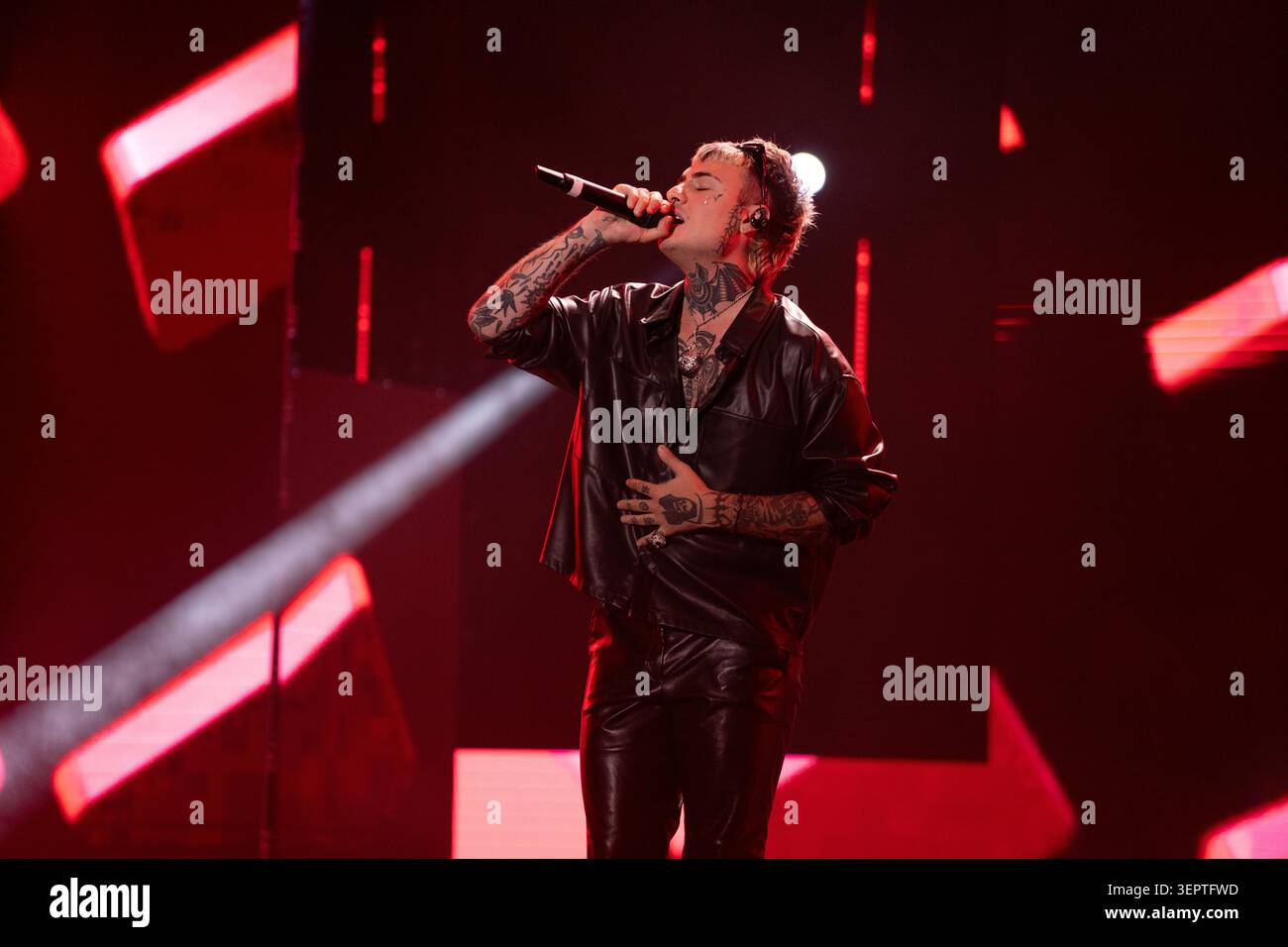 Manuel Franco Rocati ( aka Rosa Chemical) performs live at Kiss kiss ...