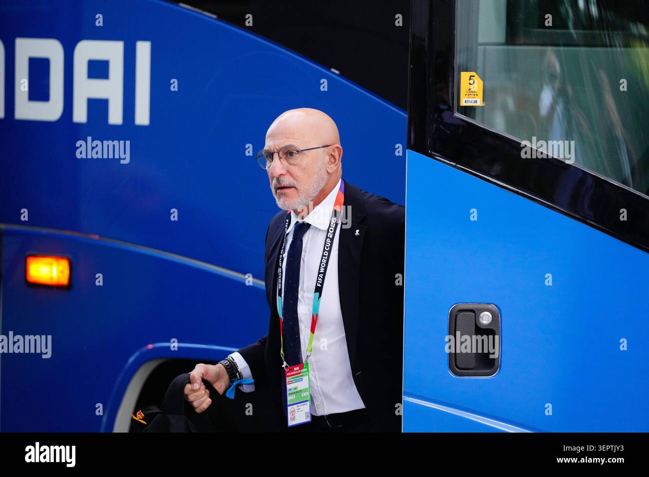 IPA85736501 - Luis de la Fuente, head coach of Spain ahead of the FIFA ...