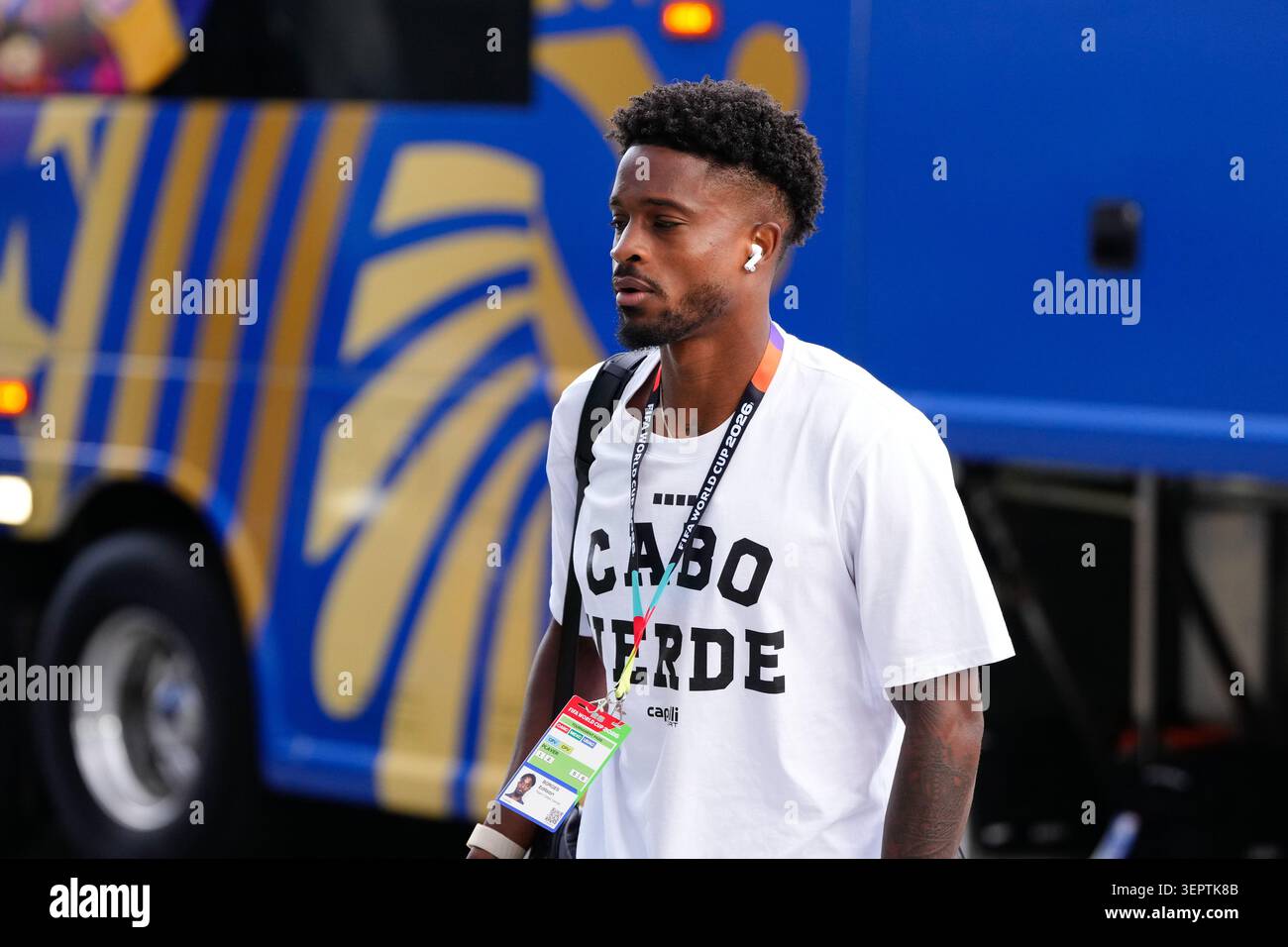 IPA85736580 - Diney Borges of Cabo Verde ahead of the FIFA World Cup ...