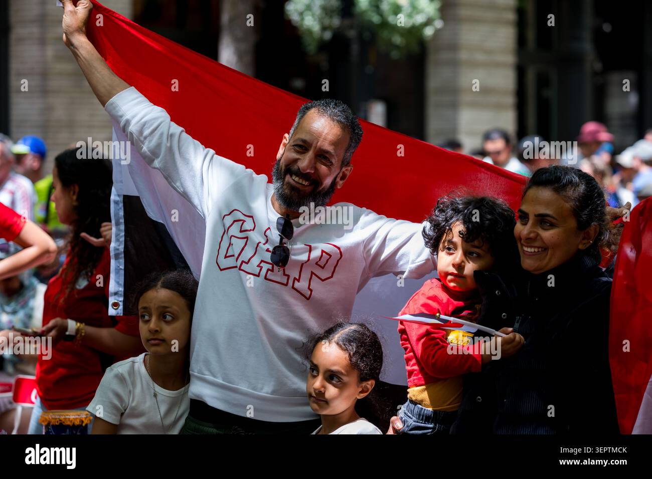 Seattle, USA. 15th Jun 2026. Fans gather to watch the Belgium vs Egypt ...