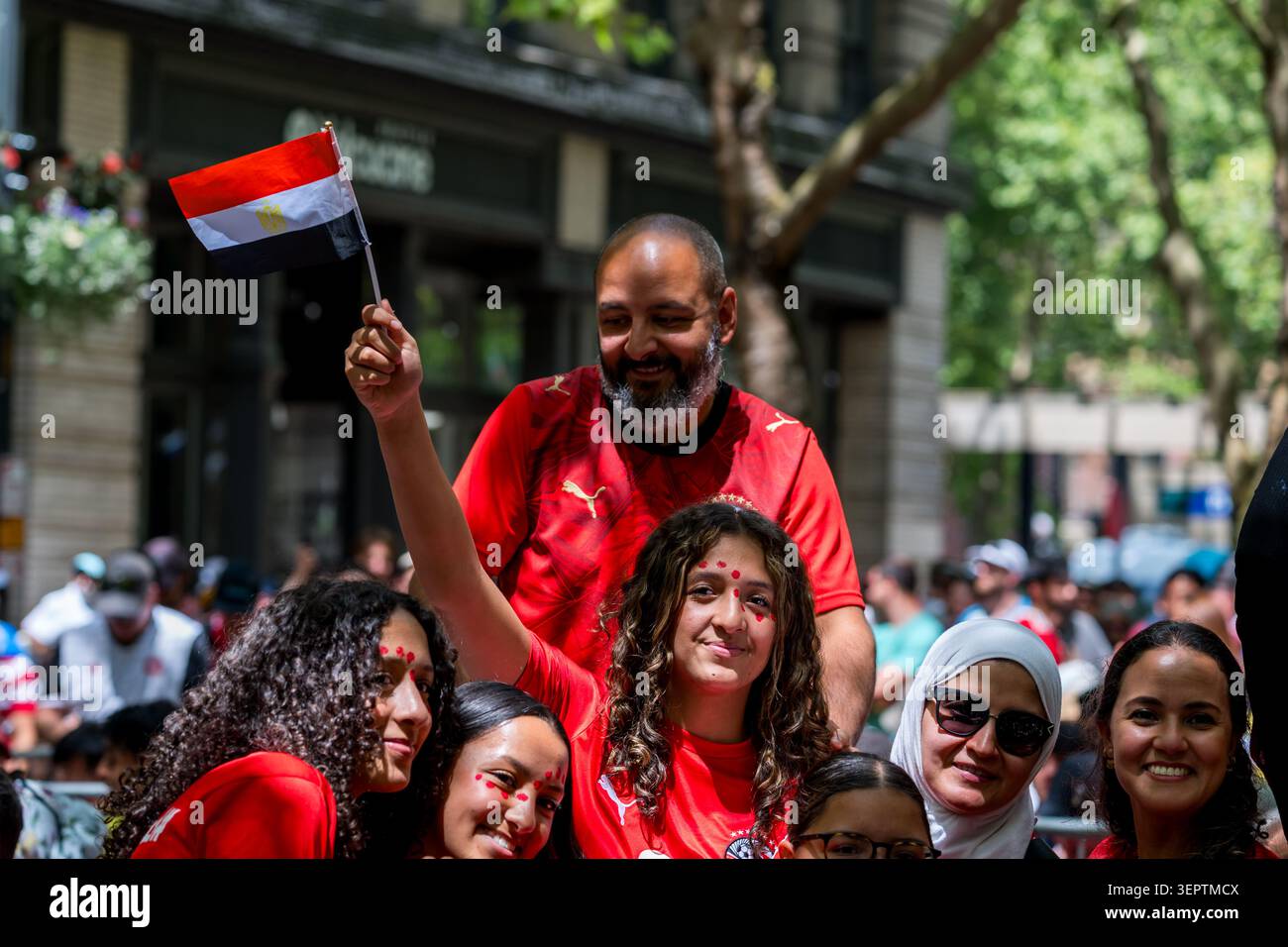 Seattle, USA. 15th Jun 2026. Fans gather to watch the Belgium vs Egypt ...