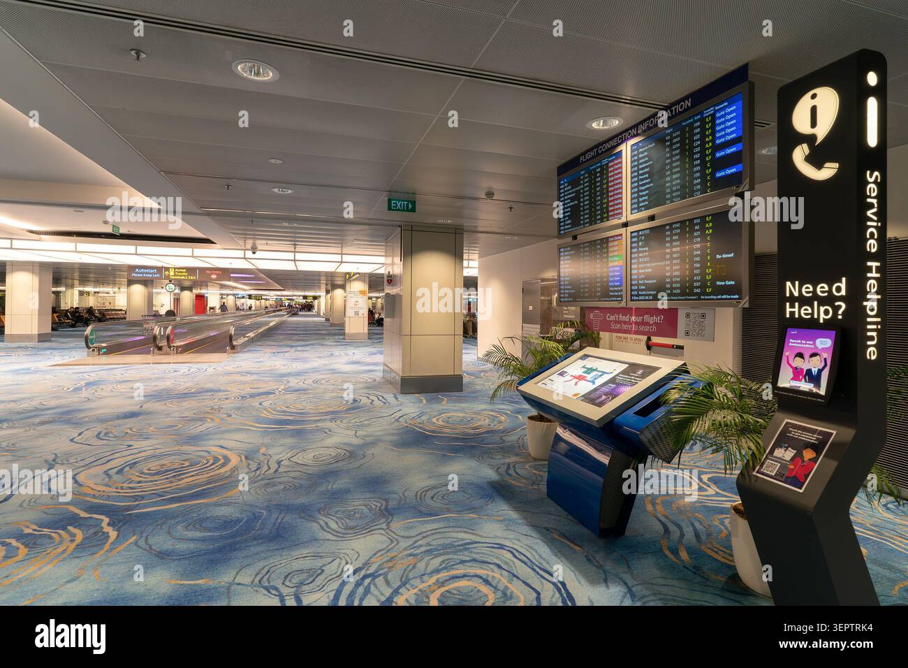 Singapore - December 9, 2025: Flight information display system as seen ...