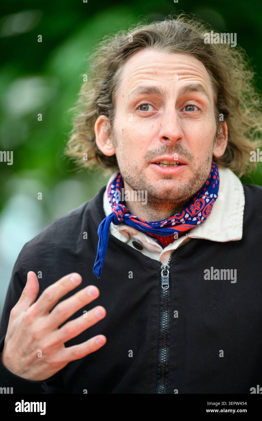 Christoph Szalay on Friday, June 5, 2026, during an interview with the ...