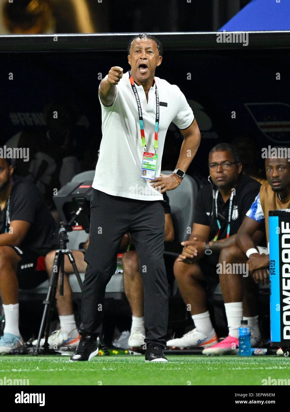 Trainer Bubista (Cape Verde) Atlanta, June 15, 2026, Soccer, FIFA World ...